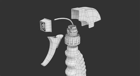스프레이 세제 병 2 3d 모델 49 Max Fbx Obj Dxf Free3d