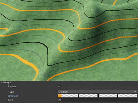 Height Contour Decal