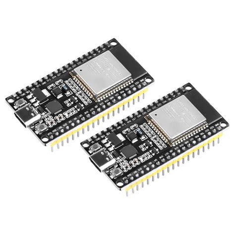 2 Pieces 38pin Usb C Esp32 Nodemcu Wifi Bluetooth Module Esp32 Wroom 32 Development Board With