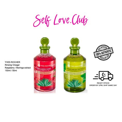 Ready Stock Yves Rocher Rinsing Vinegar With Raspberry With Moringa