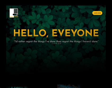 A Simple Parallax And Scrolling On Behance