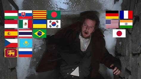 Marv Slips On Ice In Different Languages Youtube