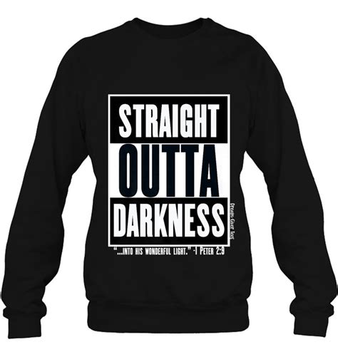 Straight Outta Darkness Premium T Shirts Hoodies Svg And Png Teeherivar
