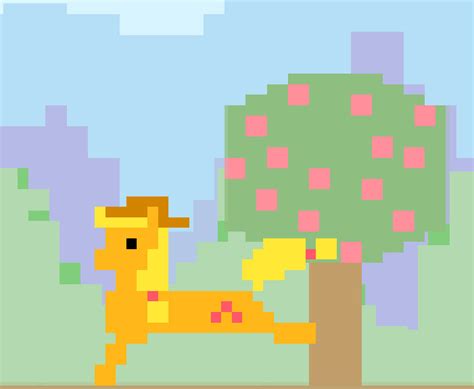 Applejack Bucking By Melwatterson On Deviantart