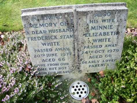 Frederick Stan Stan” White Unknown 1977 Find A Grave Memorial