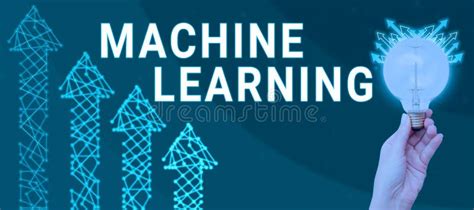 Conceptual Display Machine Learning Business Overview The Concept That A Computer Can Learn New