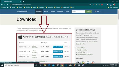 How To Install Xampp In Windows Codesnipeet