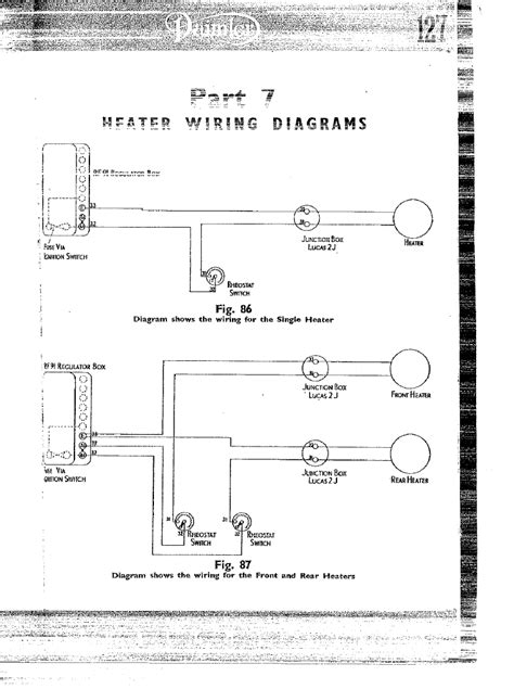 Wiring Diagrams The Royal Daimler Project