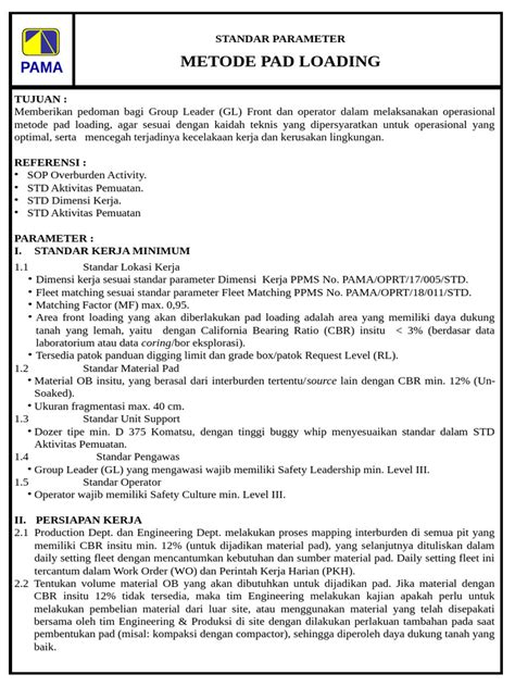 Std Metode Pad Loading Pdf