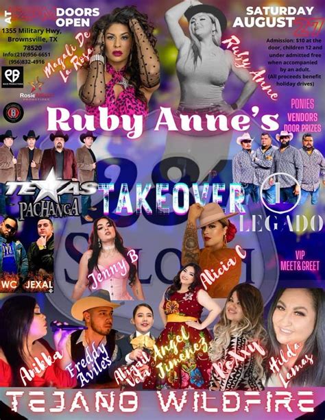 Newcomer Ruby Anne Hosts Tejano Benefit Concert With More Rising Stars