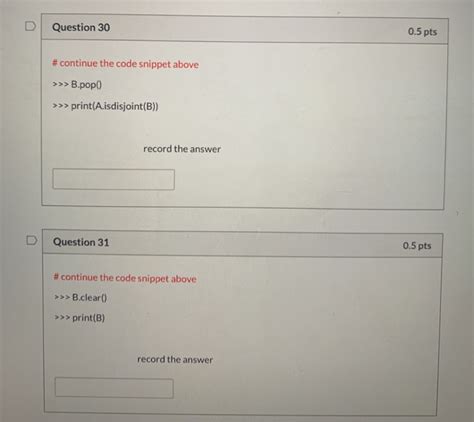 Solved Problem Sets And Frozensets List Array Tuple Chegg