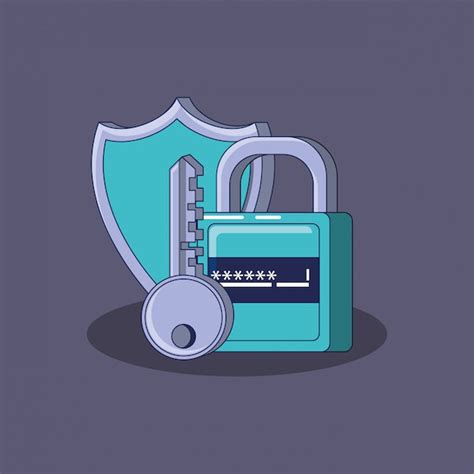 Cadenas Sécurisé Vecteur Premium