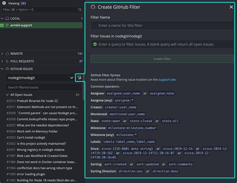 Gitkraken Desktop Github Issues Integration Connect Github Issues