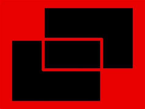 Geometric Intersecting Rectangles Logo Template PNG Vector In SVG PDF