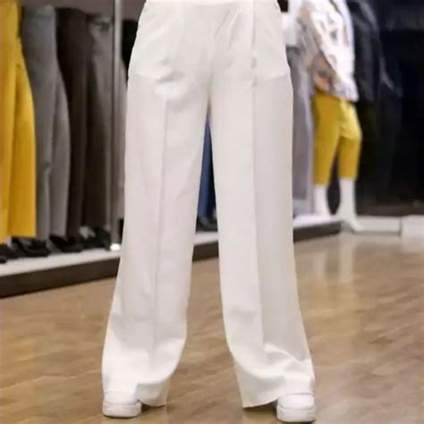 خرید و قیمت شلوار بگ زنانه جنس مازراتی اعلا قد 100 پشت کمر کش پارچه