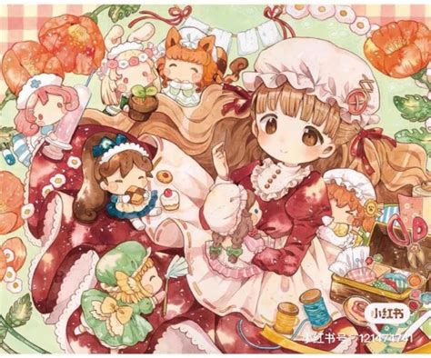 漫画女孩 高清图片，堆糖，美图壁纸兴趣社区