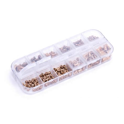 A Set Of Threaded Inserts Insert For 3d Printing M2 M2 5 240 Pieces Kamami On Line Store