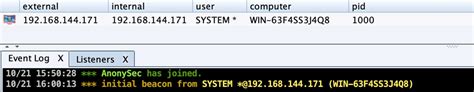 CobaltStrike与Metasploit实战联动 AnonySec Blog