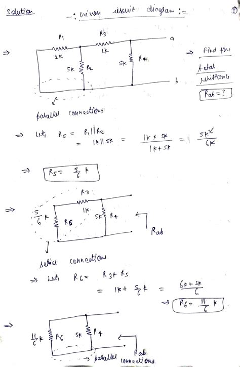 Solved Homework R R A K K K R K MV R B Find The Total Resistance Course Hero