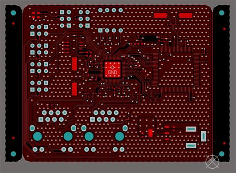 【p306】stm32lan9303原理图pcb工程文件 电子电路 索炜达电子