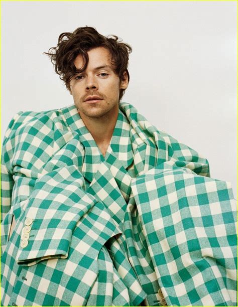 Harry Styles Strikes A Playful Pose In Gucci Ha Ha Ha Campaign Photos Photo 4849154 Fashion