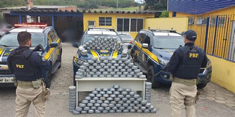 PRF apreende droga avaliada em mais de R 26 milhões em caminhão na BR 116 Diário do Rio Doce