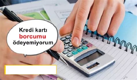 Kredi Kartı Borcunu Ödeyemedim Devlet Destekleri