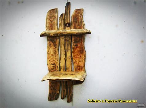 Битов рафт полица за механа кухня Аксесоари Своге Полицата е изработена от иглолистн