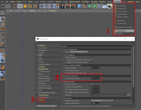 How To Use Interactive Rendering In Corona For Cinema D Chaos Help
