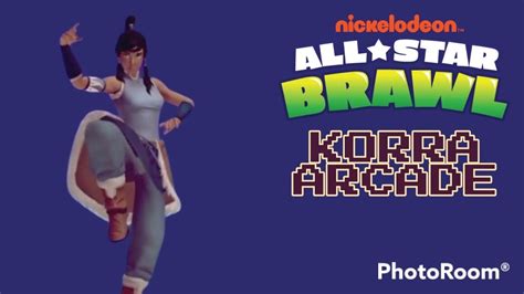 Nickelodeon All Star Brawl Korra Arcade Playthrough Easy Youtube