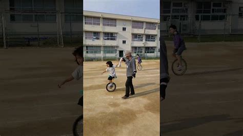 一輪車乗れるまでの道3八田荘小学校一輪車クラブ YouTube
