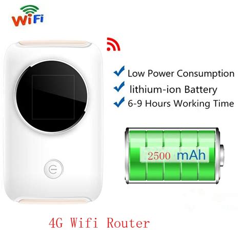 4G LTE Wifi Router With Sim 150Mbps Mobile Hotspot Car Mifi Mini Modem