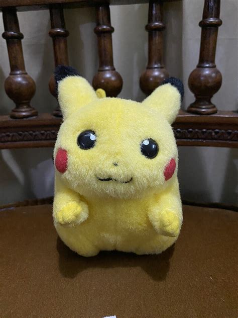 Mavin Pikachu Pokemon Tomy Japan Vintage Squeeze Sound 5” Plush