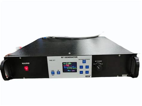 Rf Generator Rf Power Supply With Impedance Matching Network At