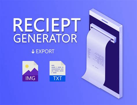 Online Receipt Maker Bill Generator App Graphictutorials