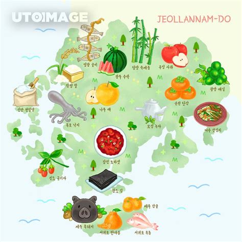 원재료지도 005 Spai454 유토이미지 일러스트 배경 관광 생활 재료 원산지 원재료 여행지도 여행정보