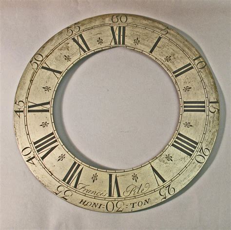 Clock Component Chapter Ring Long Case Clock Weight Driven Clock