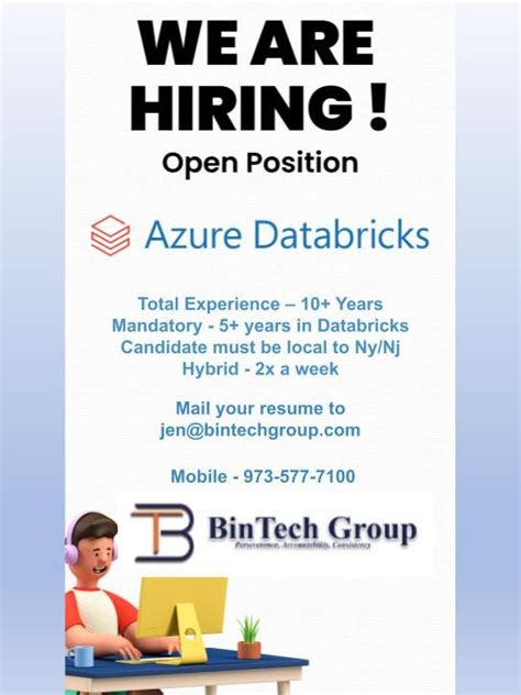 Hello Recruiters We Are Hiring Bintech Group Llc