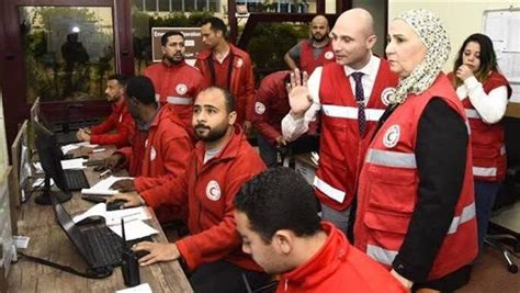 الهلال الأحمر يكشف حجم الخدمات المقدمة للقادمين من السودان حتى الآن