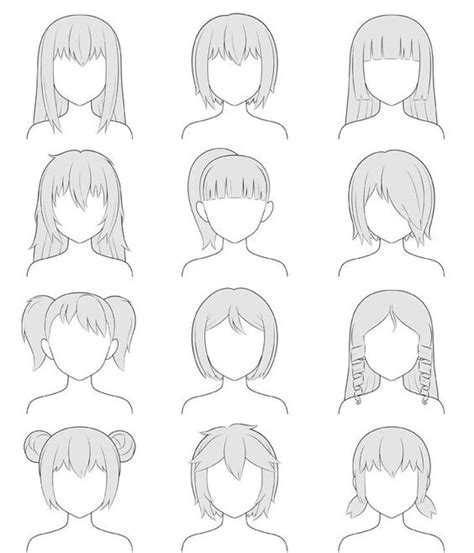 Hướng Dẫn Cách Vẽ Tóc Anime đẹp Cho Những Ai Yêu Thích Vẽ Tranh Mangaanime