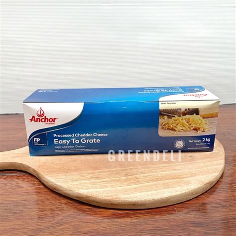 Jual Cheddar Cheese Easy To Grate Anchor 2 Kg Shopee Indonesia