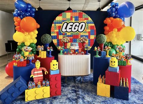 Lego Themed Birthday Party Ideas