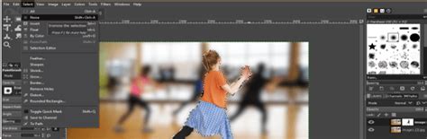 Blur Effect In GIMP Illustrations To Create Blur Effect In GIMP