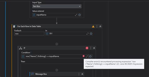 Getting Error In If Statement Activities Uipath Community Forum