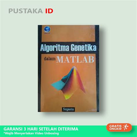 Jual Buku Algoritma Genetika Dalam Matlab Original Shopee Indonesia