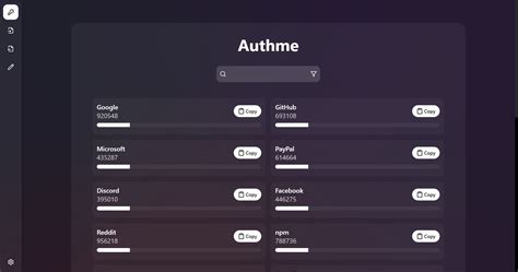 github levminer authme simple cross platform two factor 2fa authenticator app for desktop