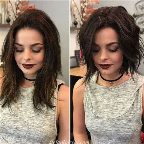 10 Super Cute And Easy Medium Hairstyles Women Shoulder Length Haircut Pop Haircuts