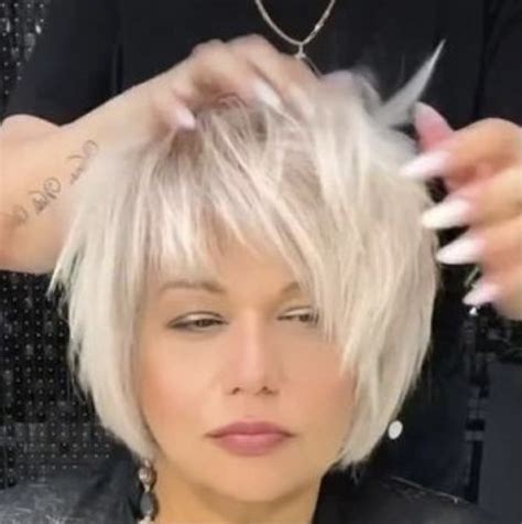 Pin By Sienna On Hair In 2024 Short Silver Hair Bob Hairstyles For