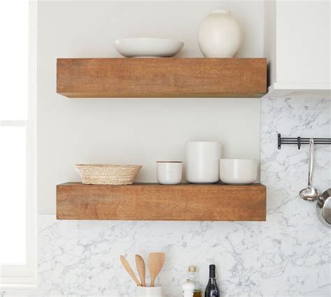 Reed Floating Shelves 18 48 Pottery Barn