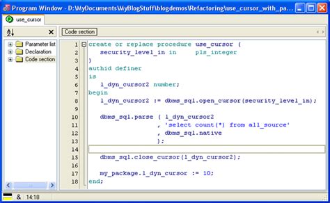 Code Refactoring